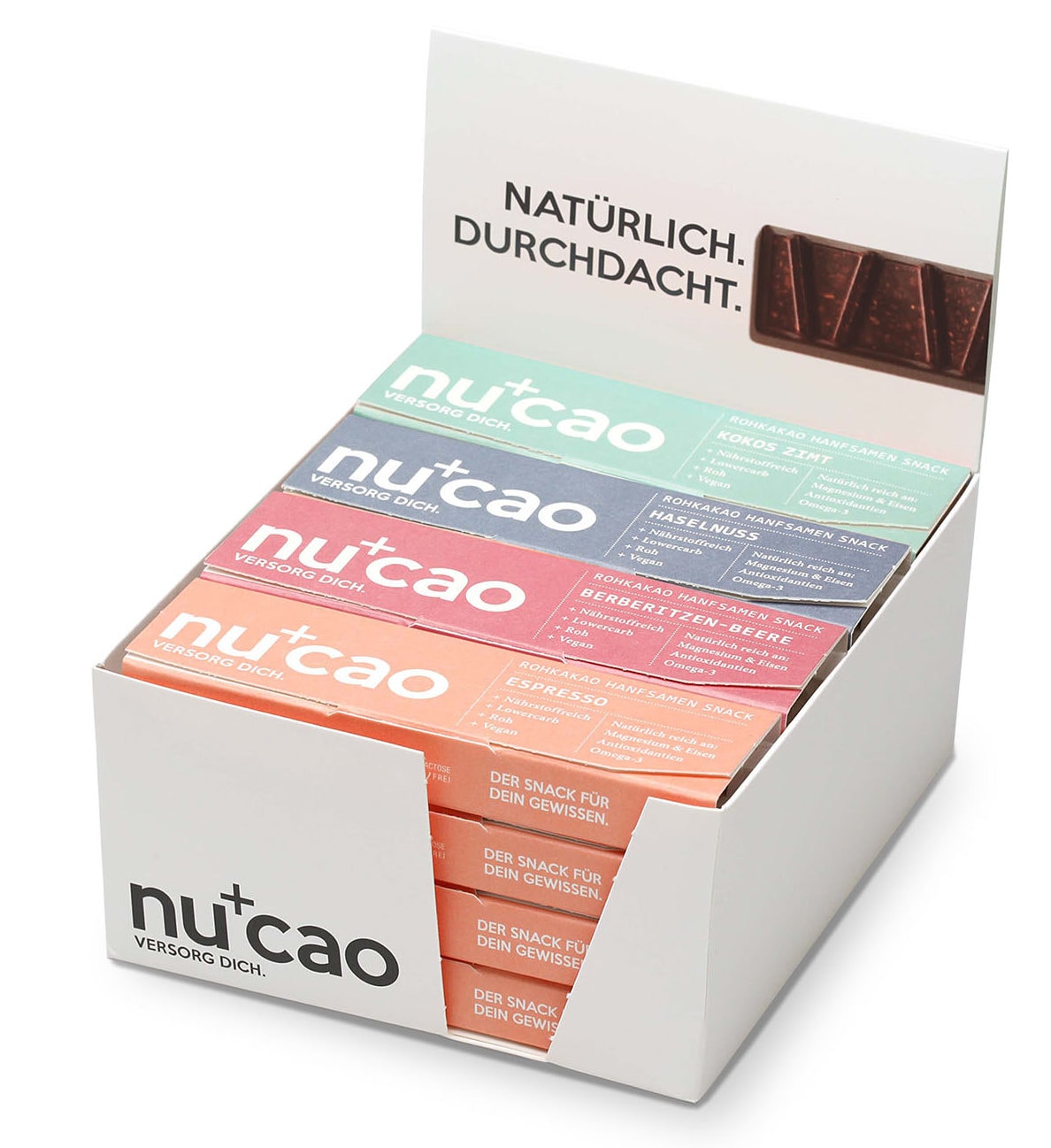 Nucao Riegel als gesunder Snack | Apotheke.BLOG