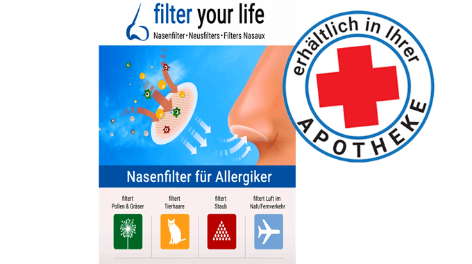 Filter Your Life Nasenfilter – Ideal für Allergiker bei Heuschnupfen